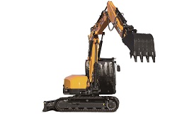 New Hyundai HX85A midi excavator stars in the power utility class at ...